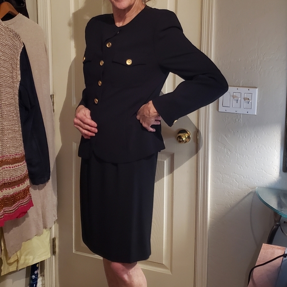 Rena Rowan | Jackets & Coats | Vintage Rena Rowan Two Piece Suit Skirt ...